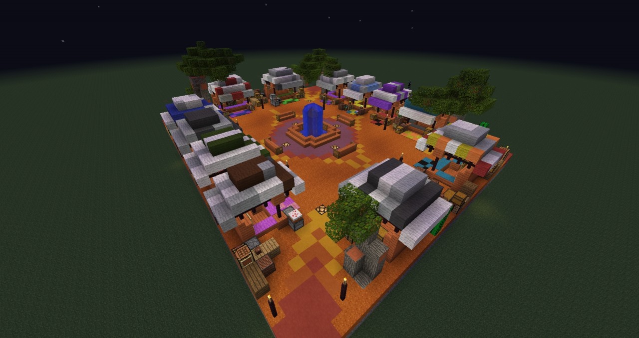 Red Desert Bazaar Minecraft Map