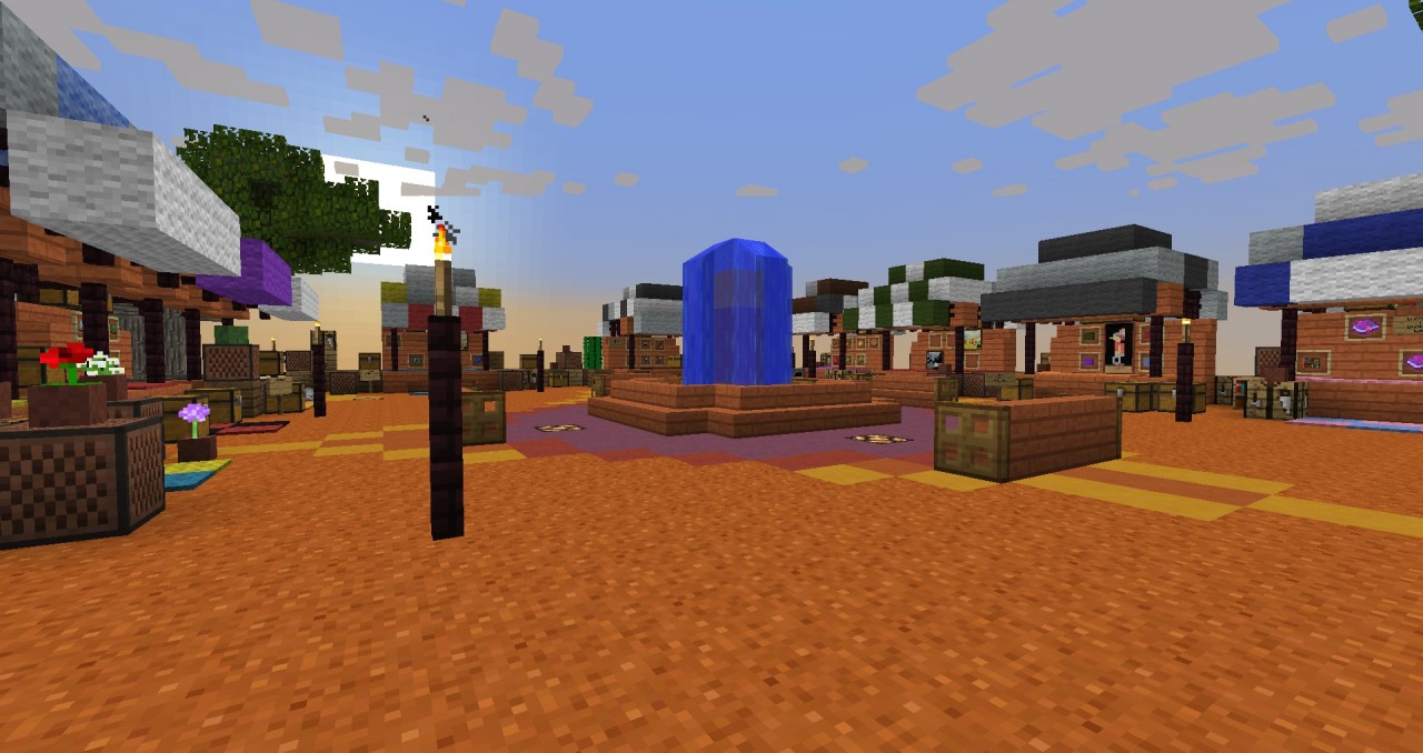 Red Desert Bazaar Minecraft Map