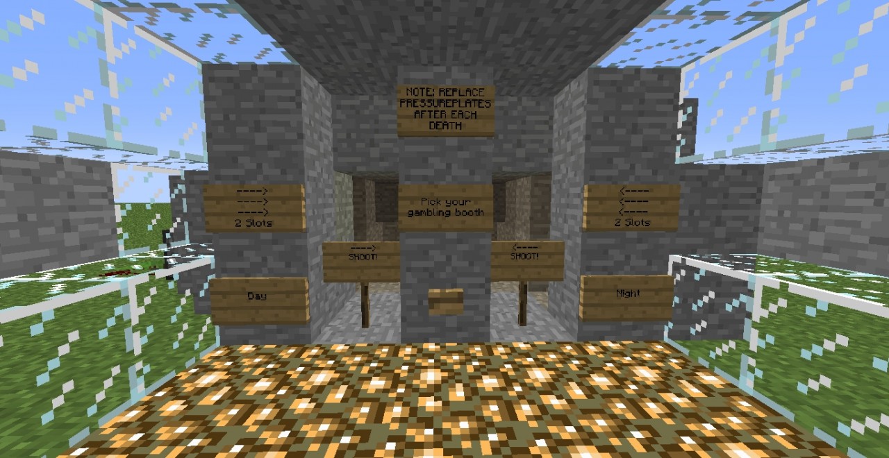 Russian Roulette (Up to 5 Players) Minecraft Map