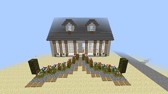 Bungalow House 1 Minecraft Map