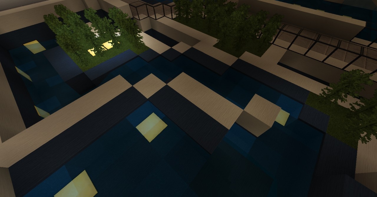 Public Indoor Swimming Pool Minecraft Map