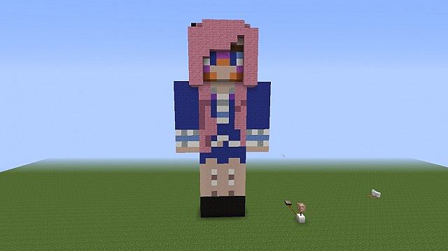 LDShadowLady Statue Minecraft Map