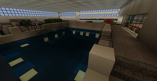 Public Indoor Swimming Pool Minecraft Map