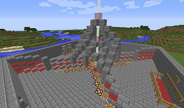 Simple Hub For Servers Minecraft Map