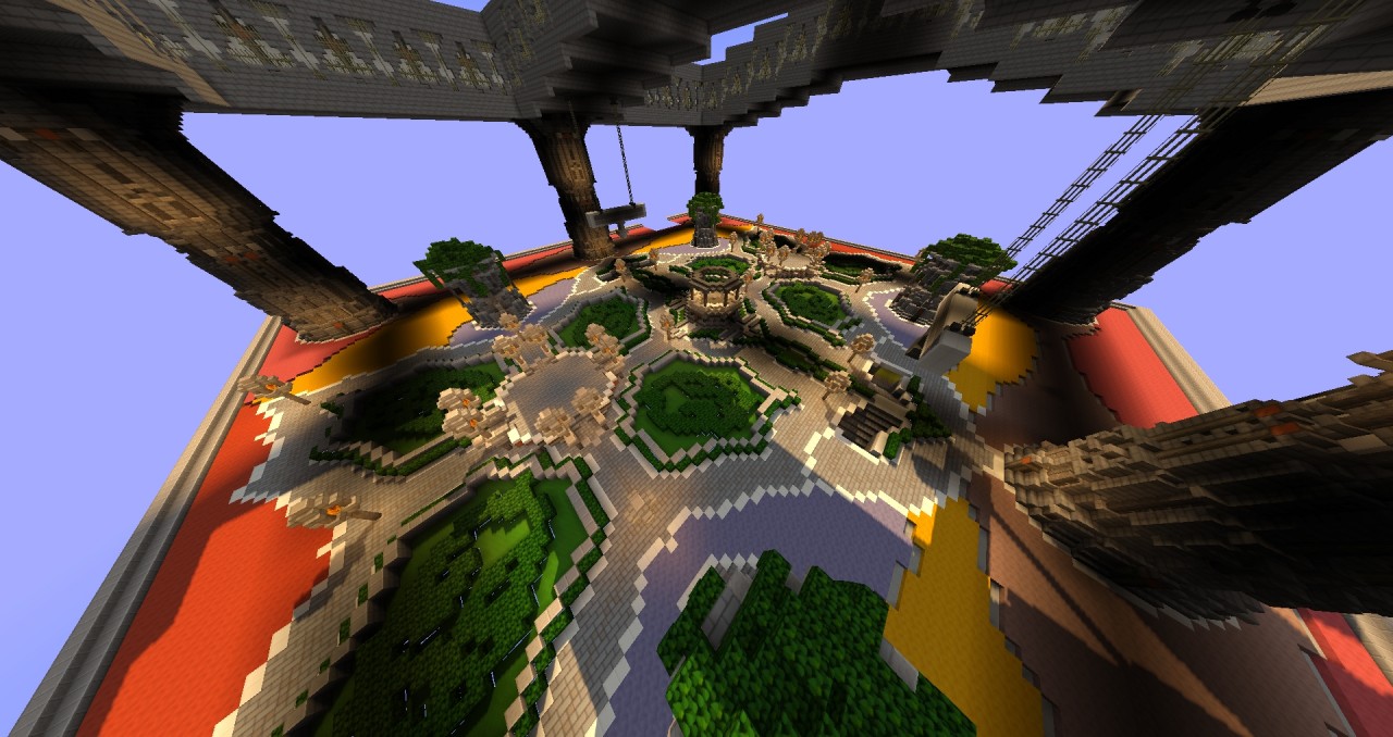 Free to download & use: Minecraft server hub! Minecraft Map
