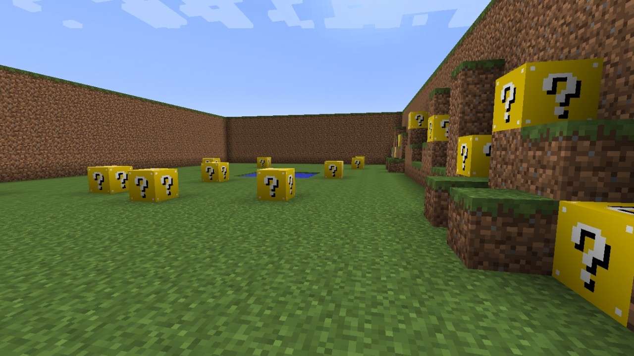 Lucky Block arena Minecraft Map