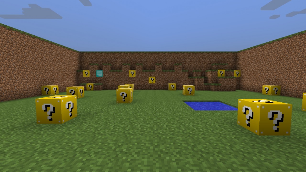 Lucky Block arena Minecraft Map