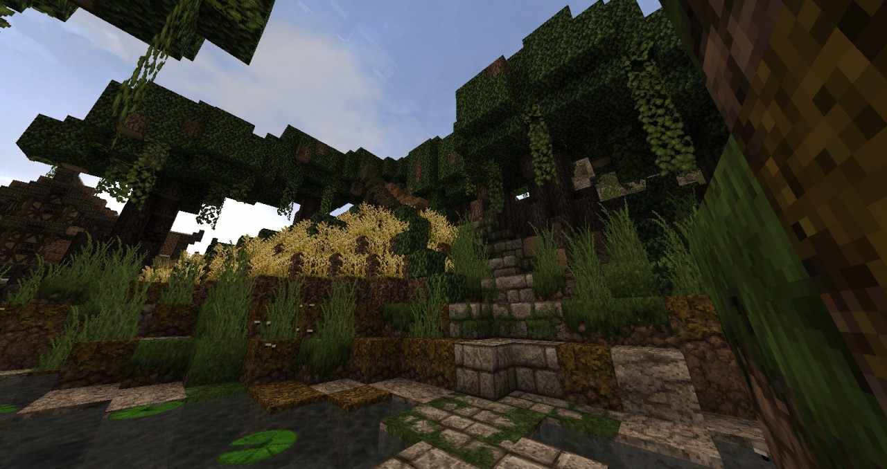 The Village In The Woods Minecraft Map
