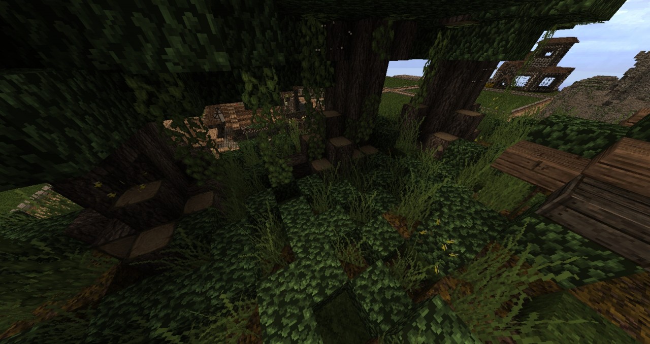 The Village In The Woods Minecraft Map