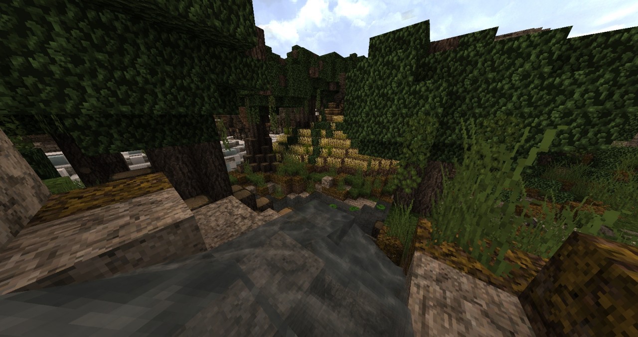 The Village In The Woods Minecraft Map