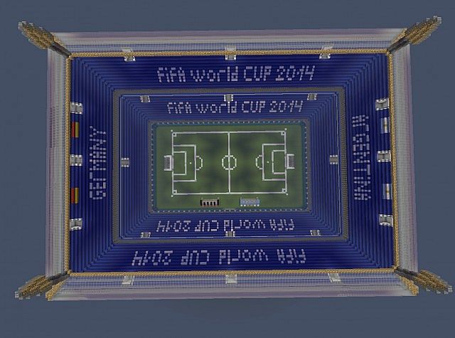 Fifa world cup 2014 stadium! Minecraft Map
