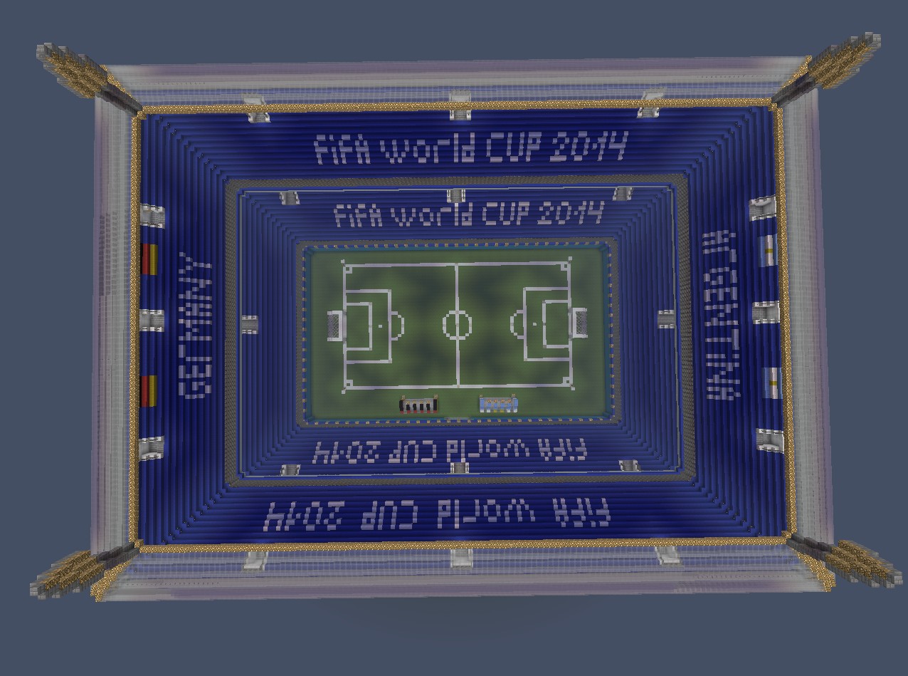 Fifa world cup 2014 stadium! Minecraft Map