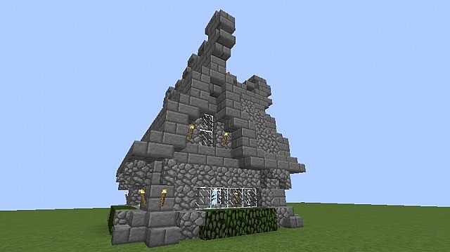 Medieval Cobblestone House Minecraft Map