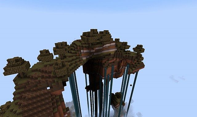 Floating Island. Minecraft Map