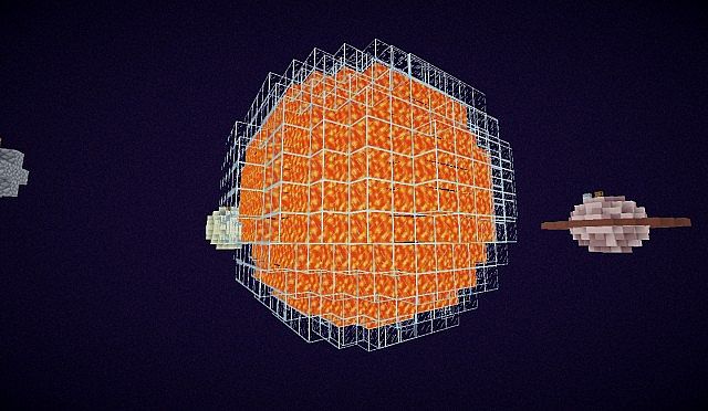 Epic Sky Wars Map with Planets Minecraft Map