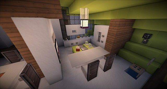 Modern Nature Concept House Minecraft Map