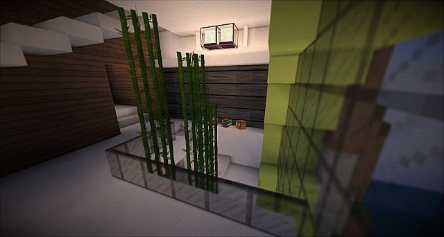 Modern Nature Concept House Minecraft Map