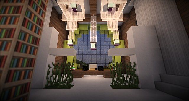 Modern Nature Concept House Minecraft Map