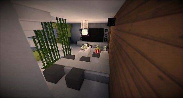 Modern Nature Concept House Minecraft Map