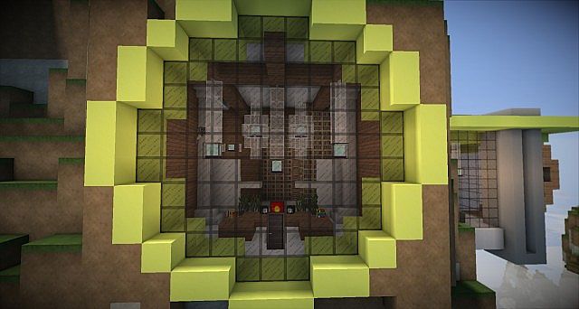 Modern Nature Concept House Minecraft Map