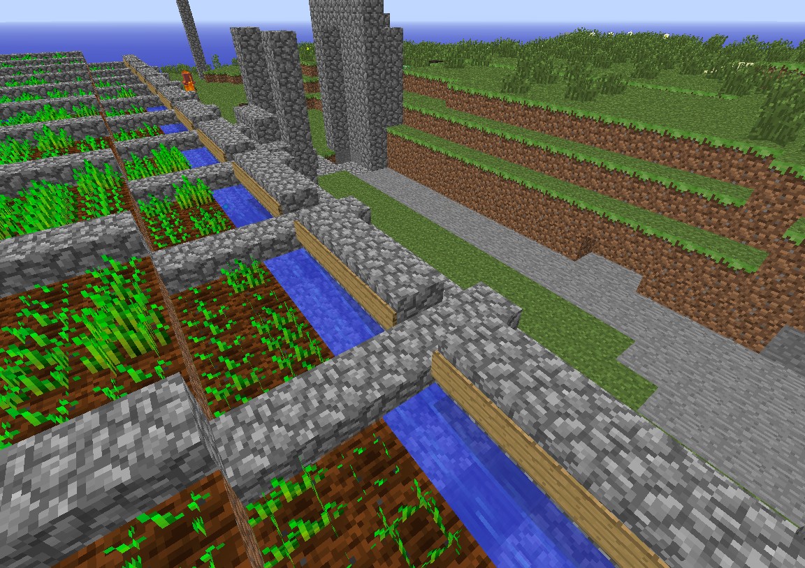 Giant Automatic Wheat Farm Minecraft Map