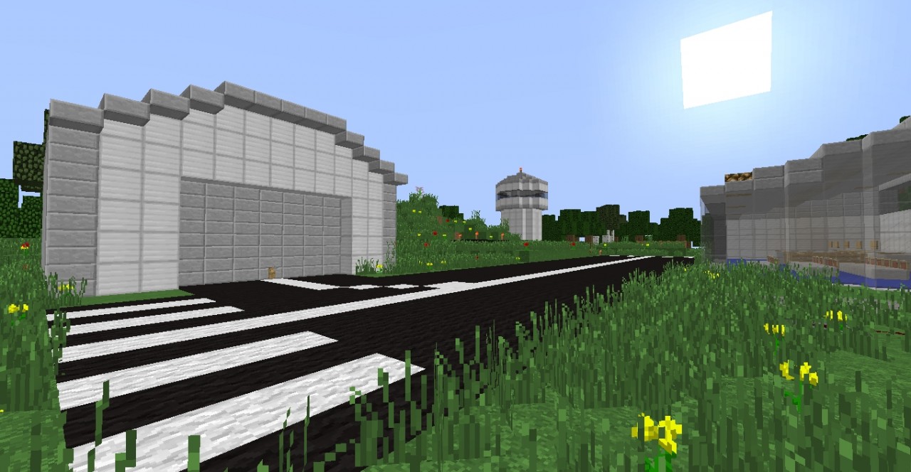 Small Airport Minecraft Map