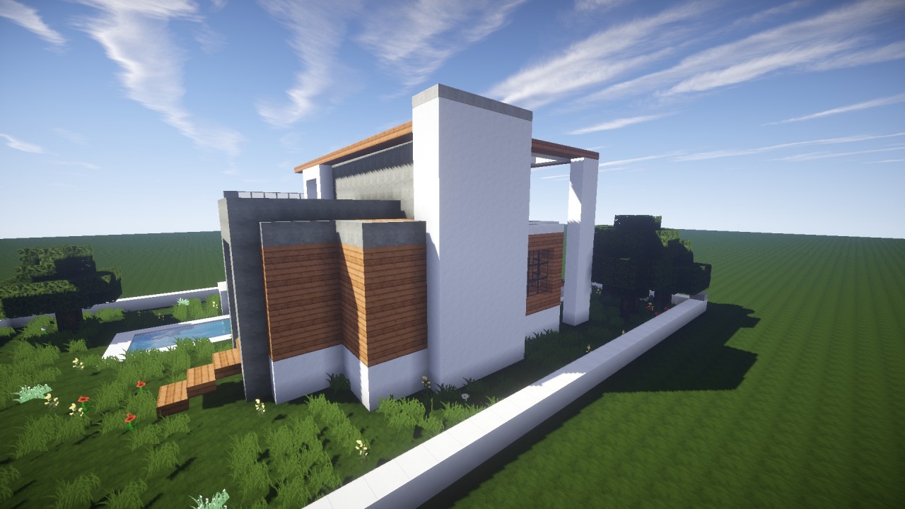 The Flex - Modern House Minecraft Map