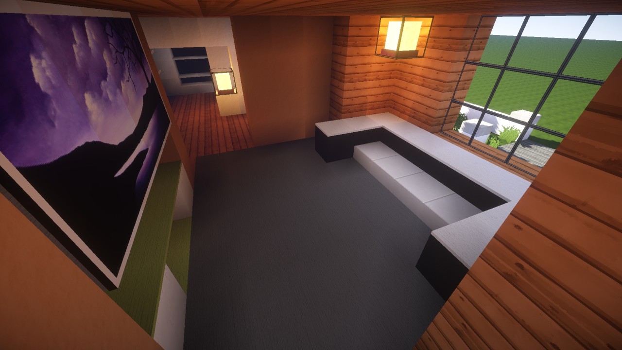 The Flex - Modern House Minecraft Map
