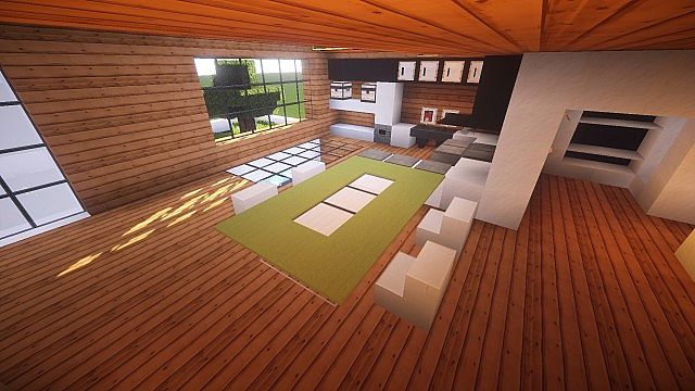 The Flex - Modern House Minecraft Map