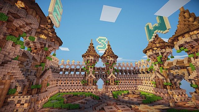 Medieval Factions Spawn Minecraft Map