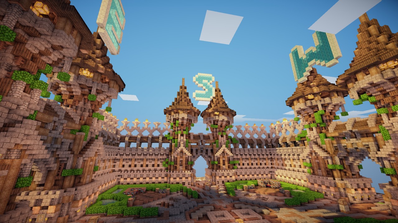 Medieval Factions Spawn Minecraft Map