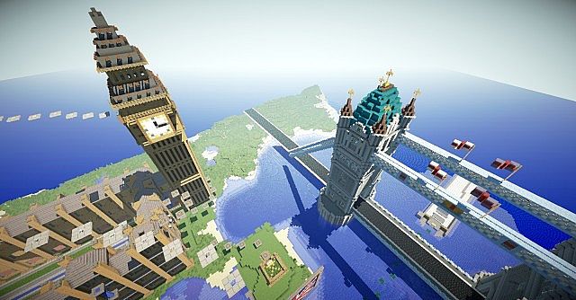 [Parkour] Around The World #1 united kingdom Minecraft Map