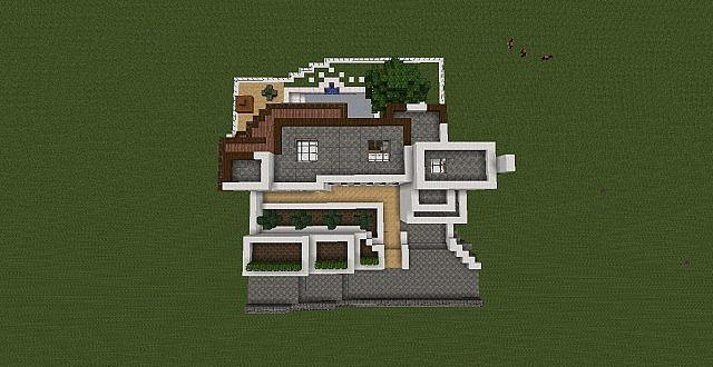 Modern House | Vinewood Hills | GTA V Minecraft Map