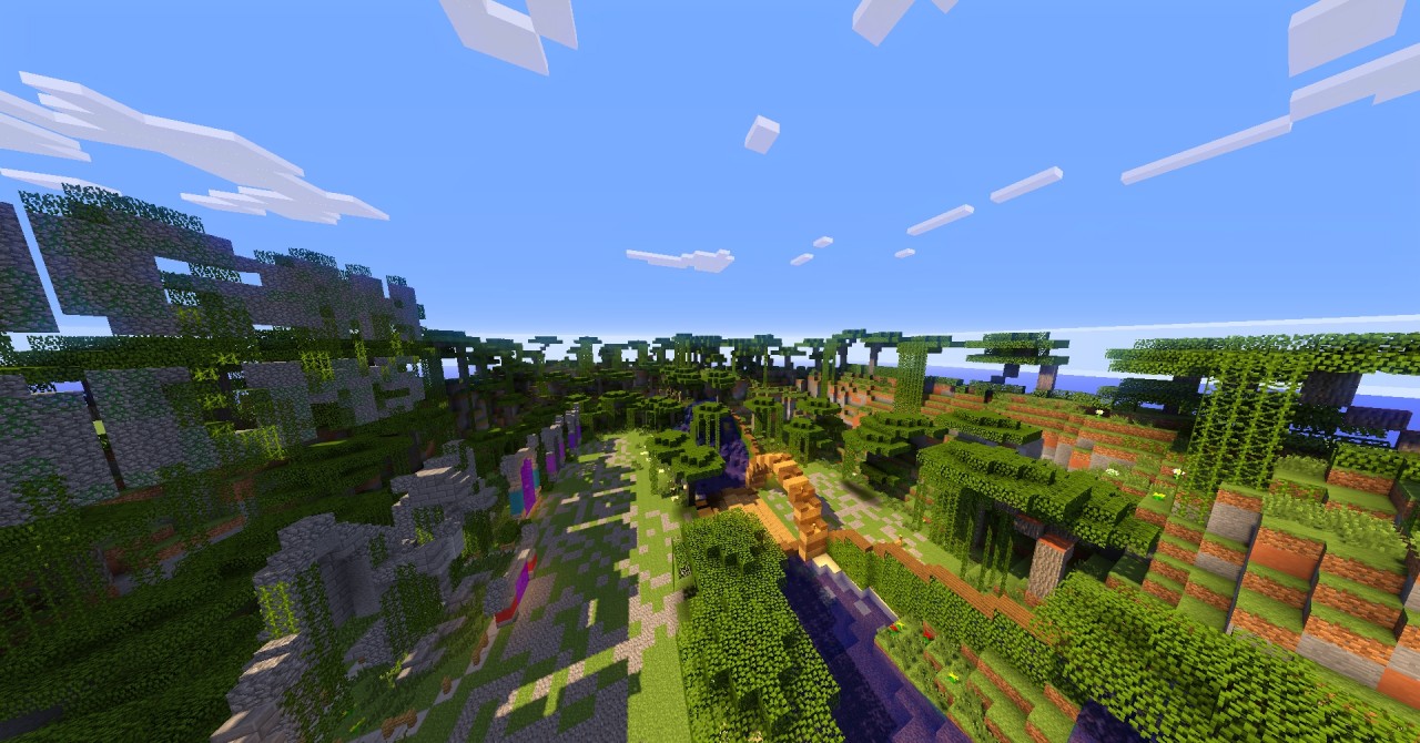 Dragon-Realms Hub Spawn Minecraft Map