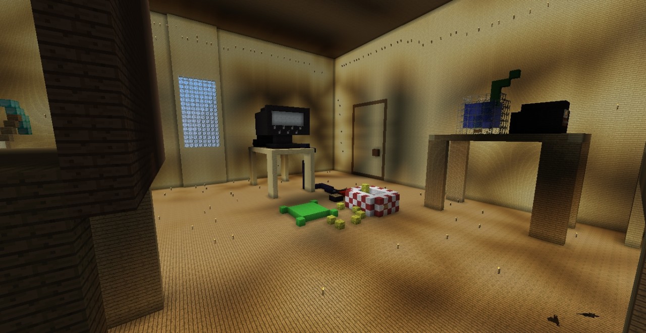 Giant Bedroom Minecraft Map