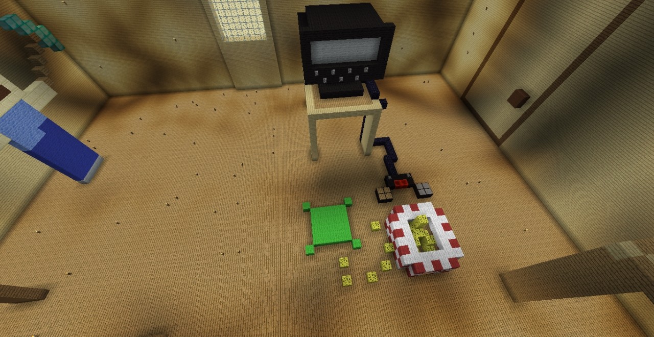 Giant Bedroom Minecraft Map