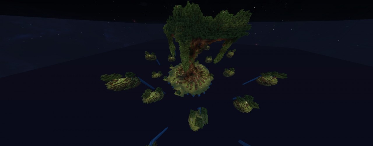 Floating island [Spawn Template] [Free] Minecraft Map