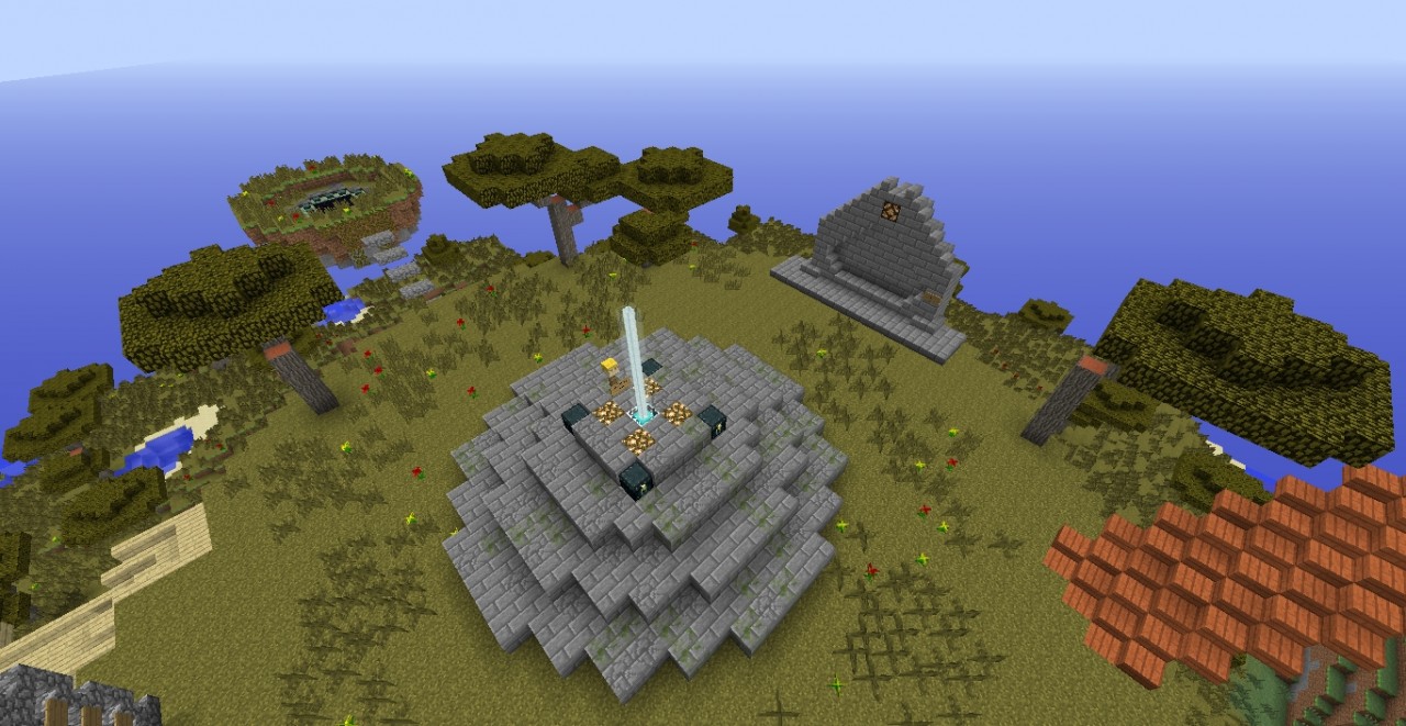 SkyBlock spawn/hub by Aron Minecraft Map
