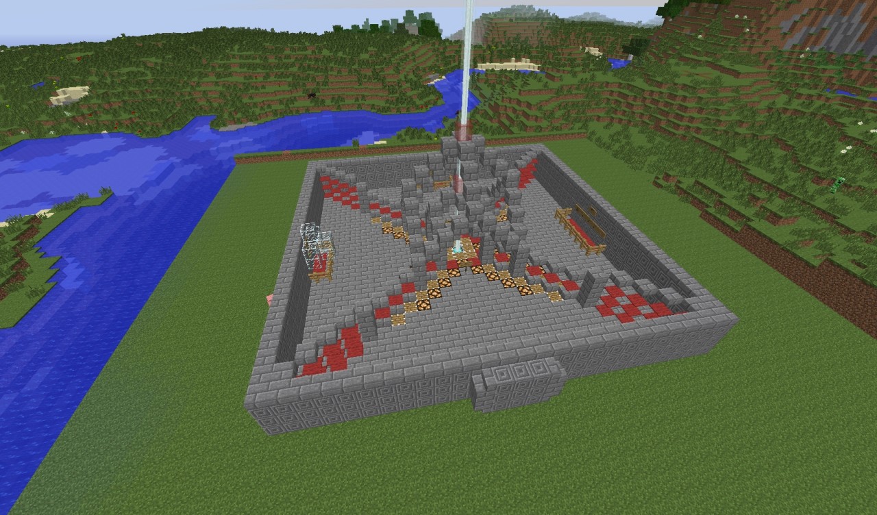 Simple Hub For Servers Minecraft Map