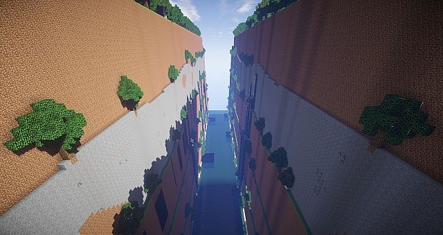 Cross the Gap PVP Area Minecraft Map