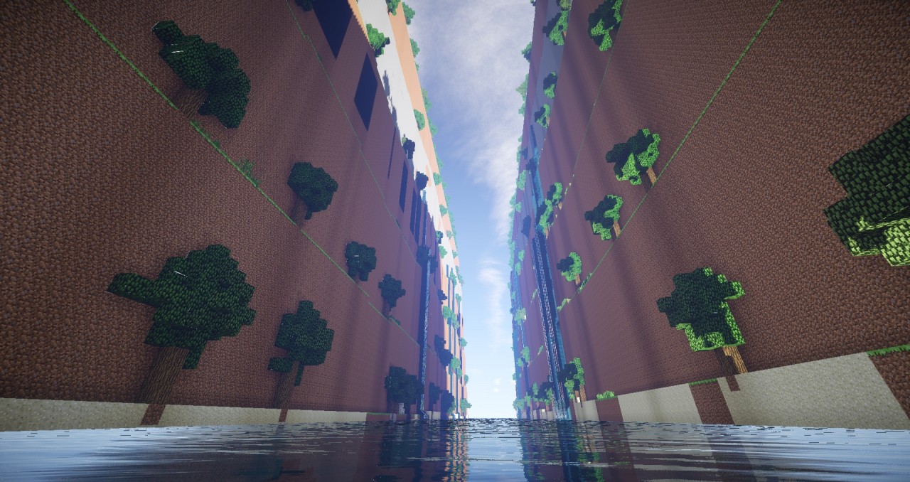 Cross the Gap PVP Area Minecraft Map