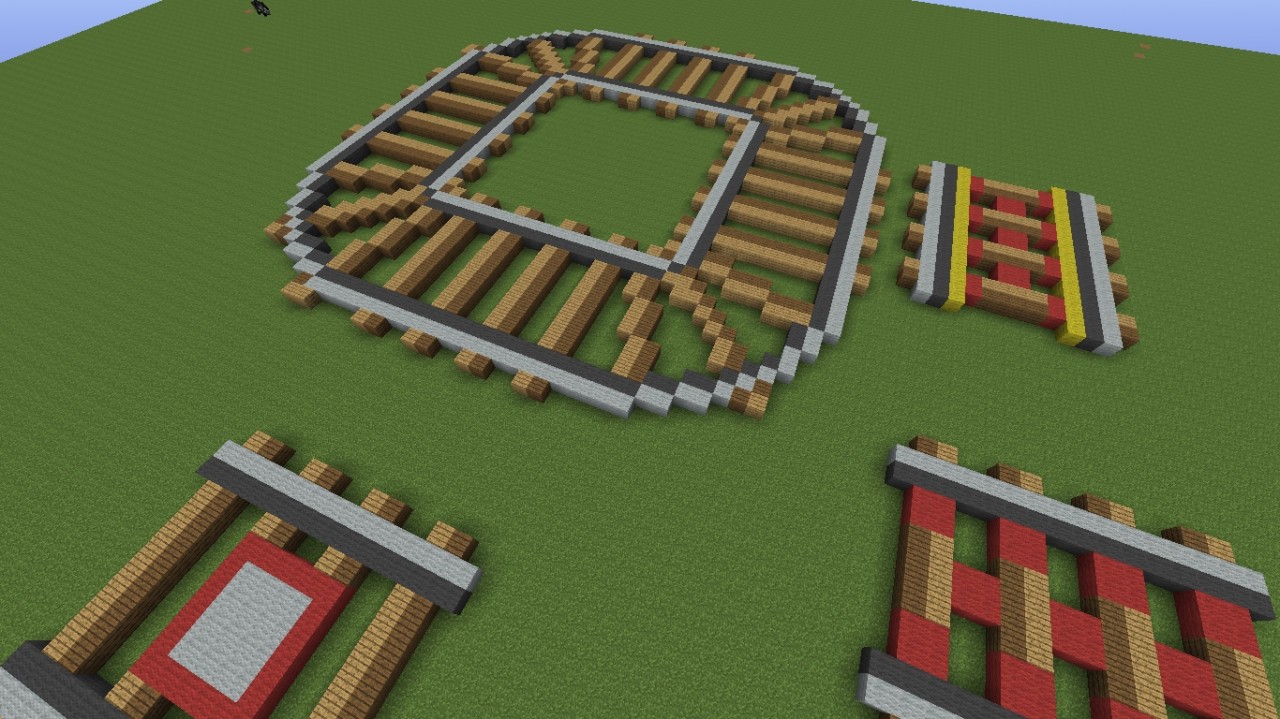 Giant Rails Minecraft Map