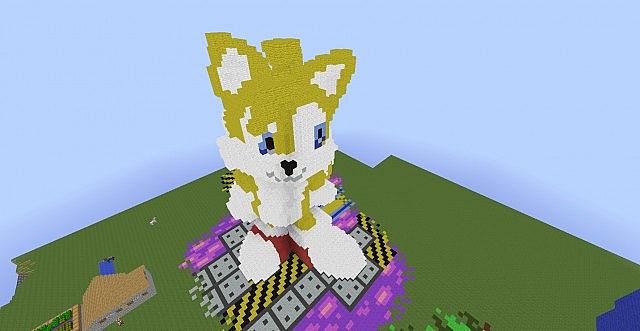 3D Miles "Tails" Prower Minecraft Map