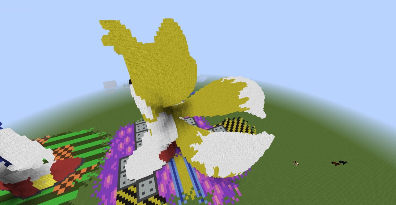 3D Miles "Tails" Prower Minecraft Map
