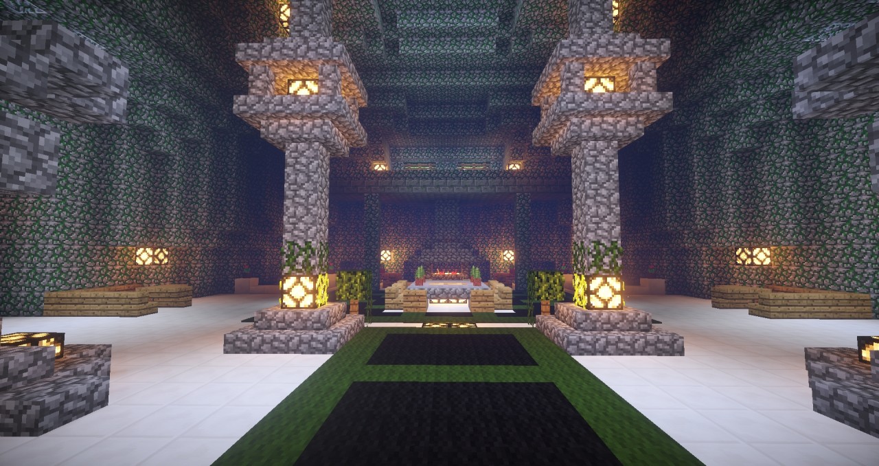 Fallen Tree House Minecraft Map