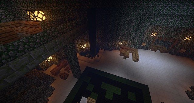 Fallen Tree House Minecraft Map