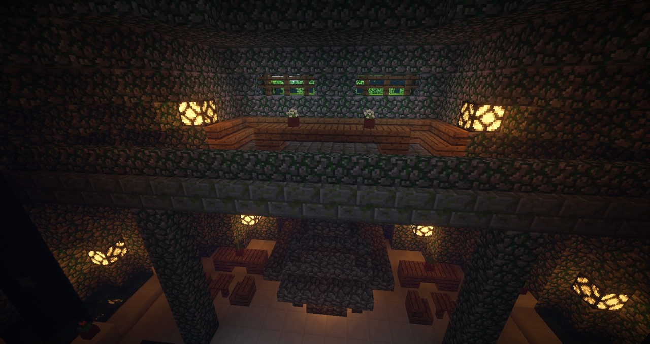 Fallen Tree House Minecraft Map