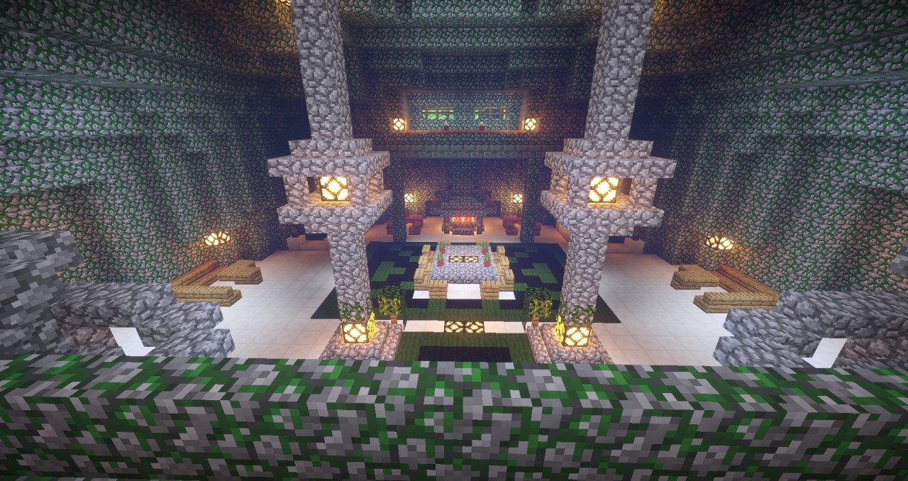 Fallen Tree House Minecraft Map