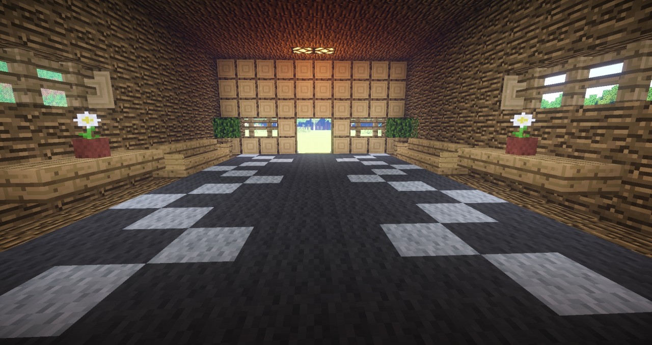 Fallen Tree House Minecraft Map