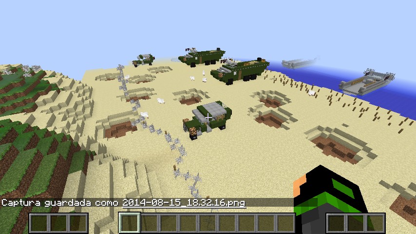 D-day Minecraft Map